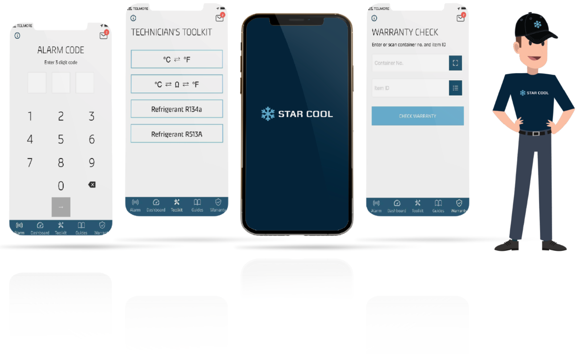 Star Cool Service App - Maersk Container Industry